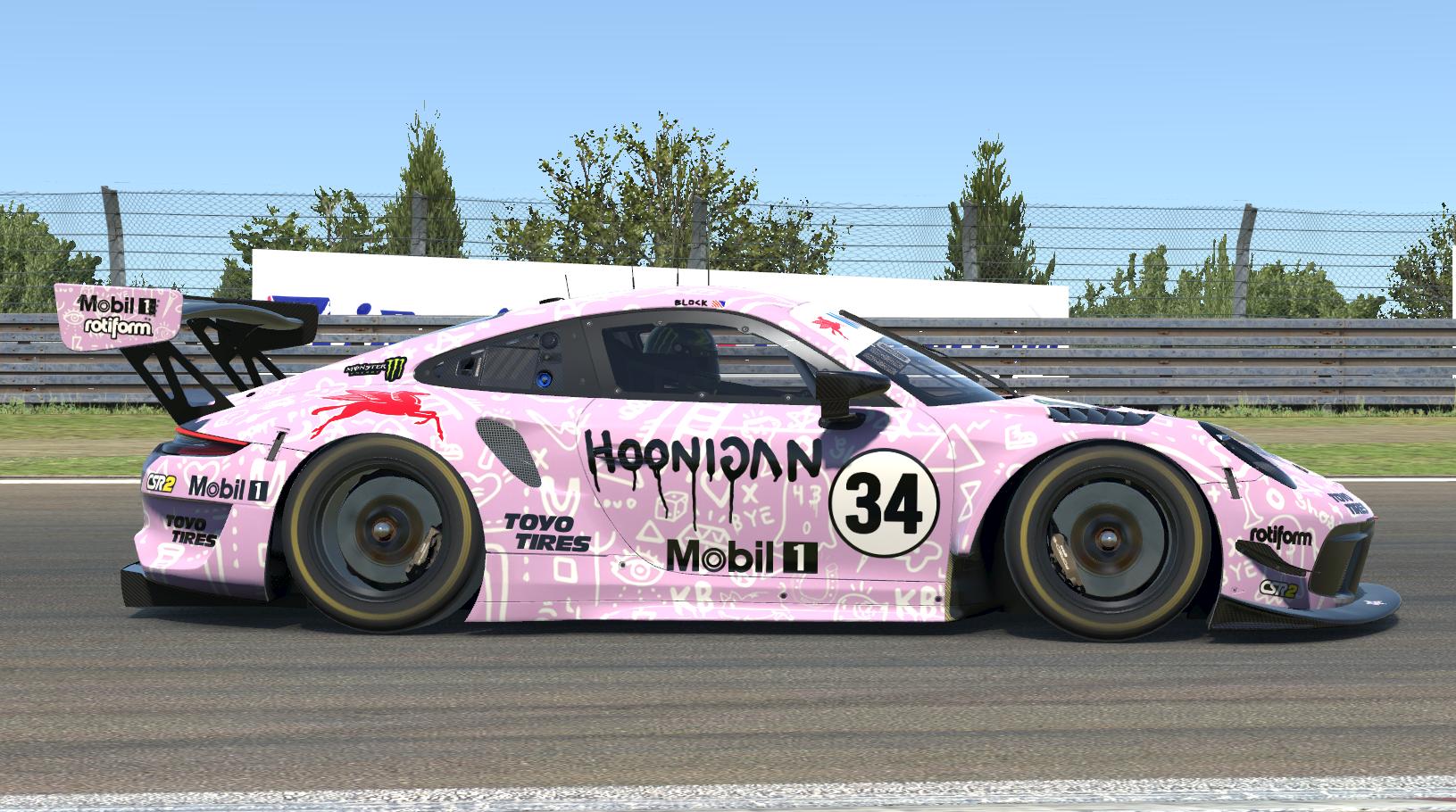 Porsche 911R GT3 hoonigan racing division hoonipigasus 2022 by Hugo ...