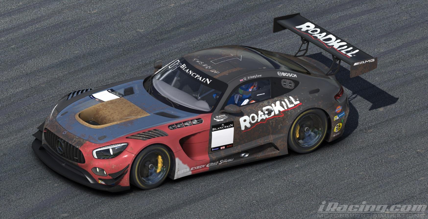 Roadkill Rat-Rod Mercedes AMG GT3 by Rachael W. - Trading Paints