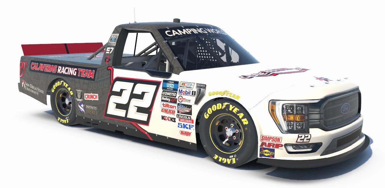 Calaveras Racing Team 22 | A. Bascomb by Ellis Wells - Trading Paints