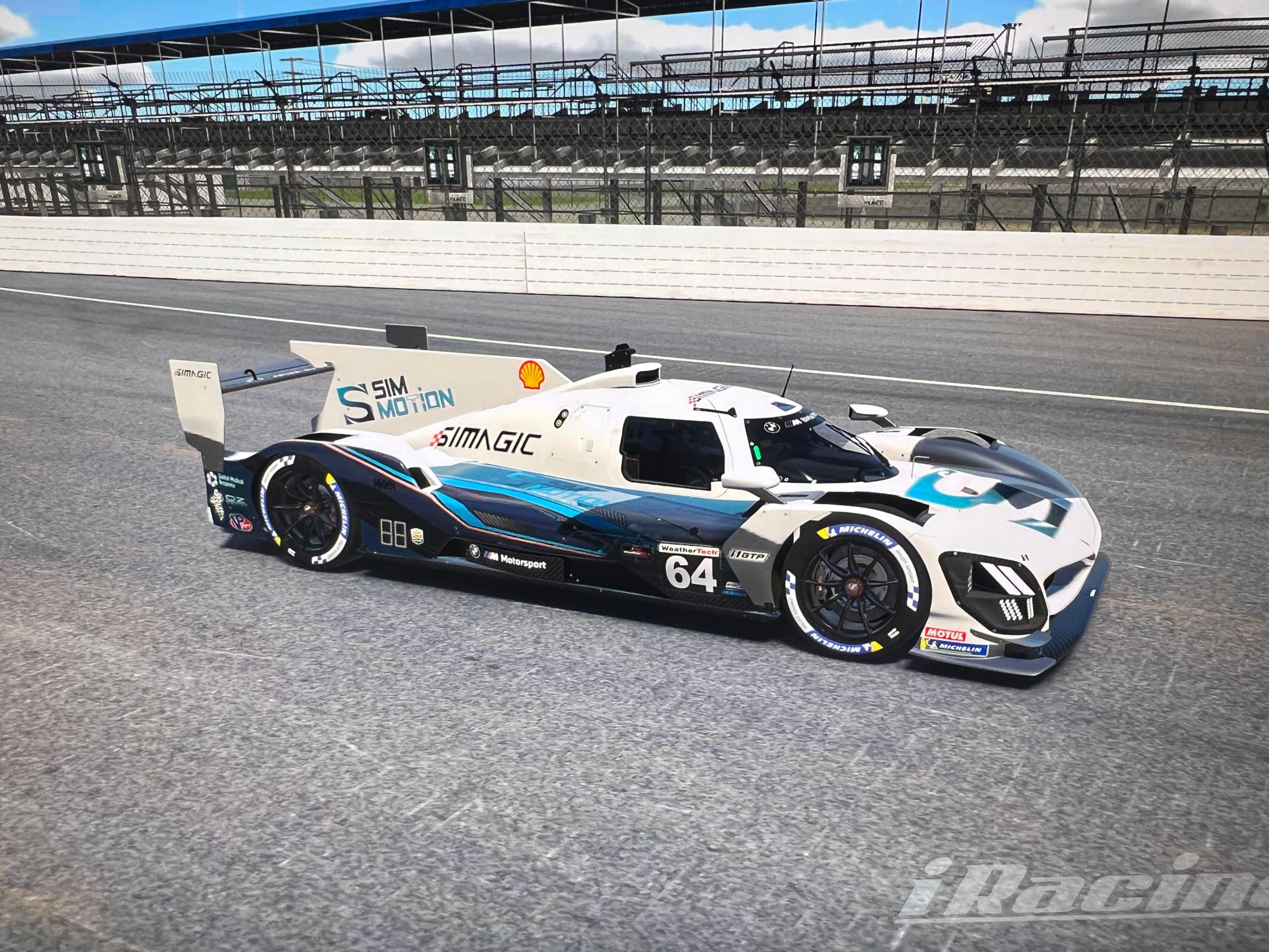 Sim-Motion Daytona 24 paint by Billy Snodgrass - Trading Paints