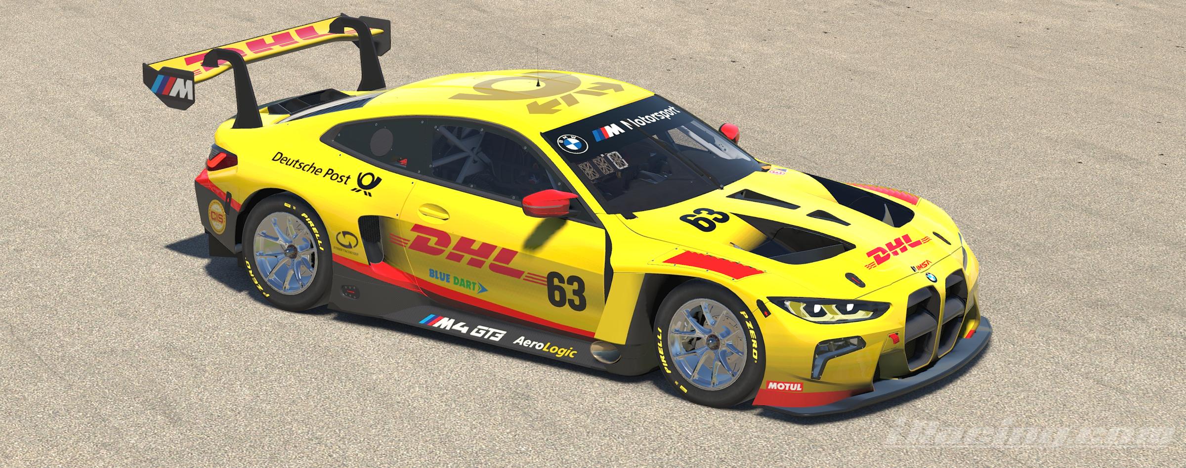 DHL - BMW by John Rubino - Trading Paints