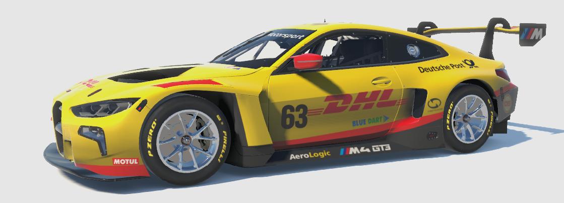 DHL - BMW by John Rubino - Trading Paints