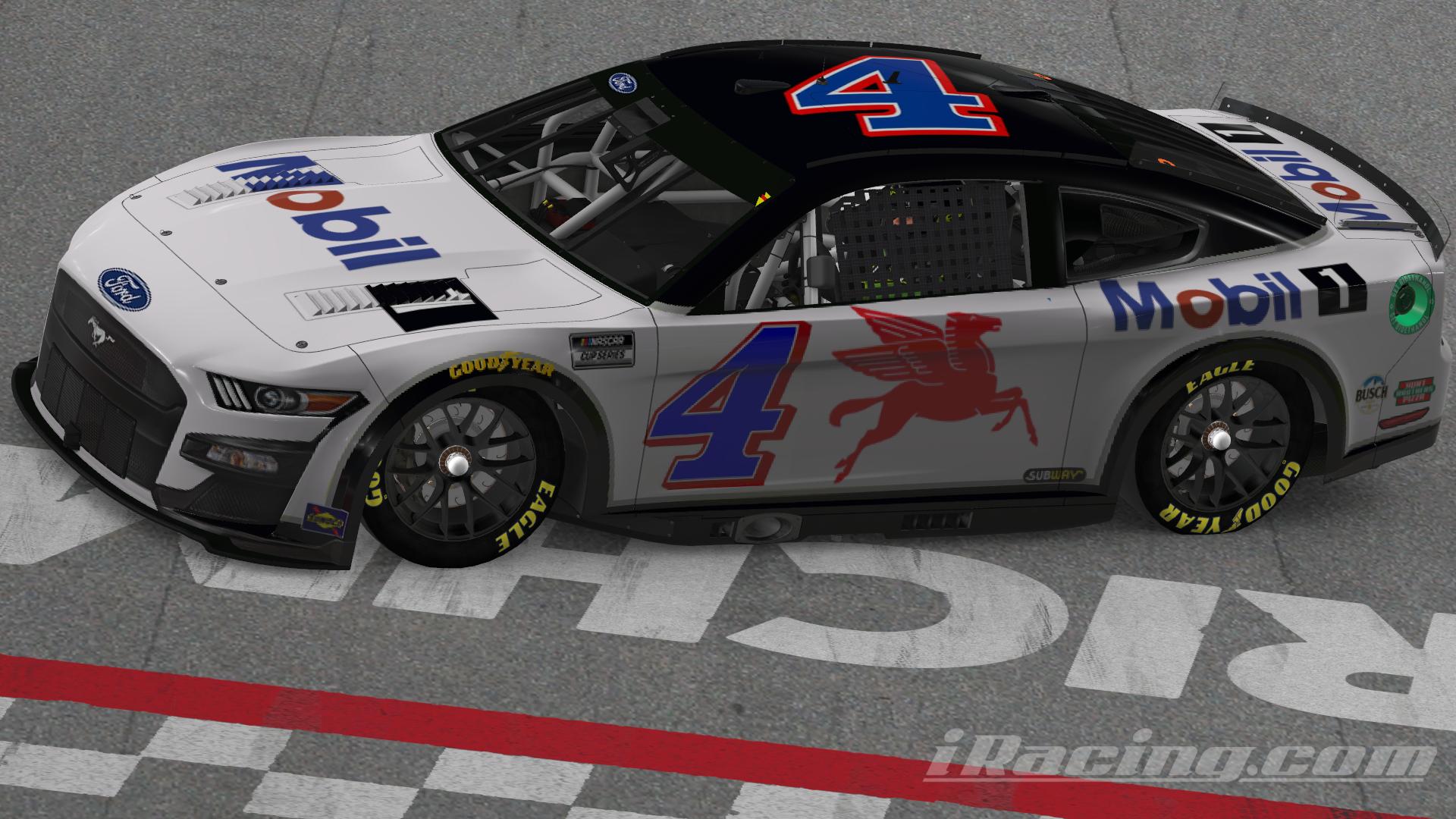 Fictional Kevin Harvick Mobil 1 Mustang - No # by Emmanuel Santiago ...