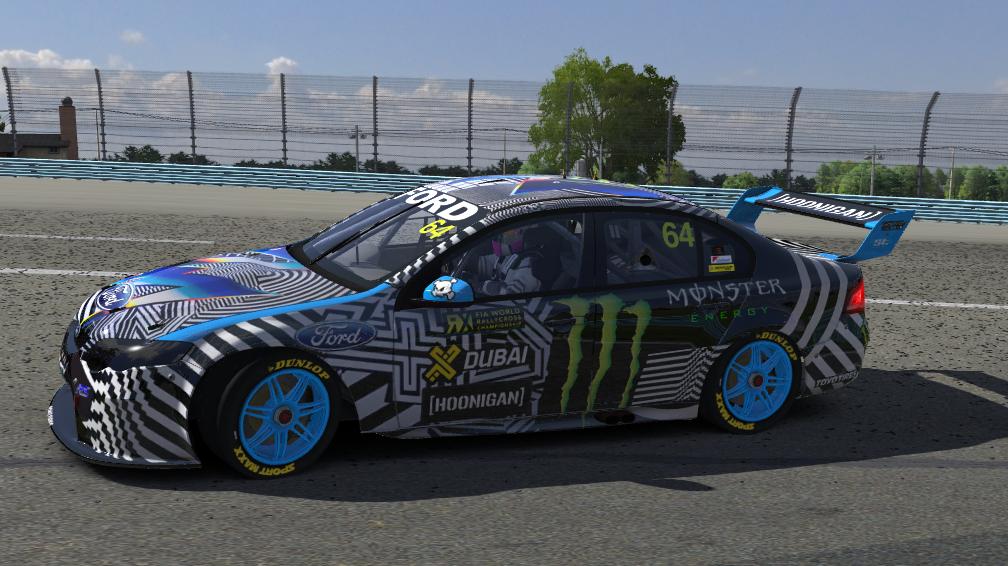 Ken Block Ford Focus RS RX v2 by Rob Hugo - Trading Paints