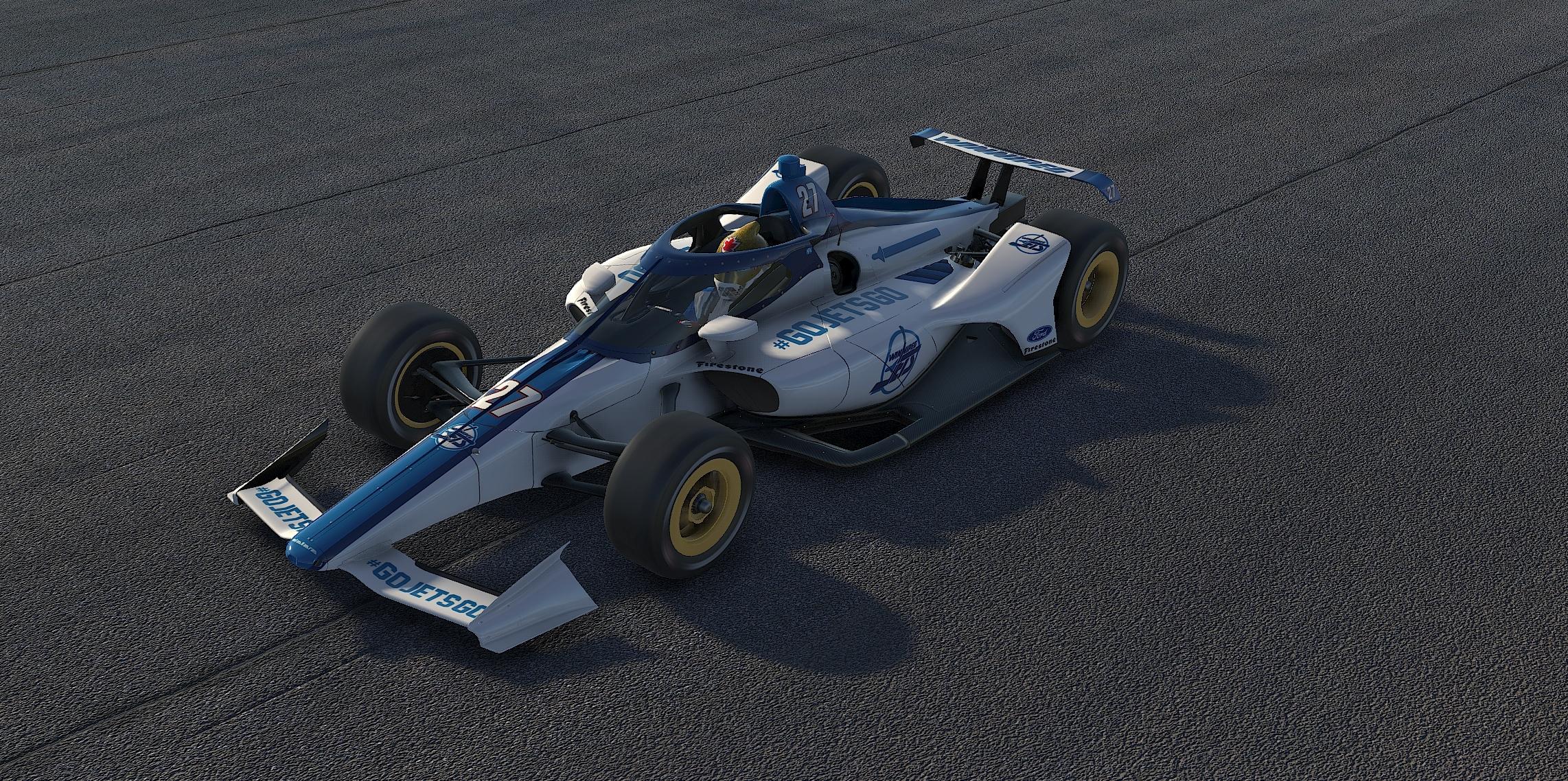 Winnipeg Jets IR18 Indycar by Craig Forsythe2 - Trading Paints
