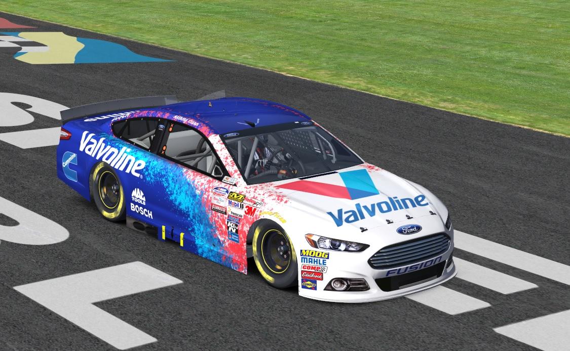 Ford Fusion 1998 Valvoline Mark Martin by Nate Miller - Trading Paints