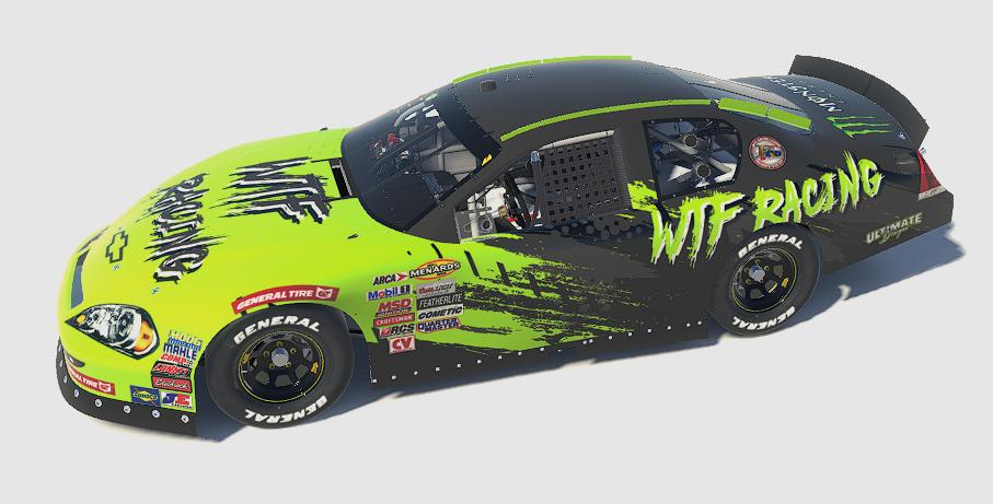 ARCA WTF Racing_Sim Number by Doug Ezzell - Trading Paints
