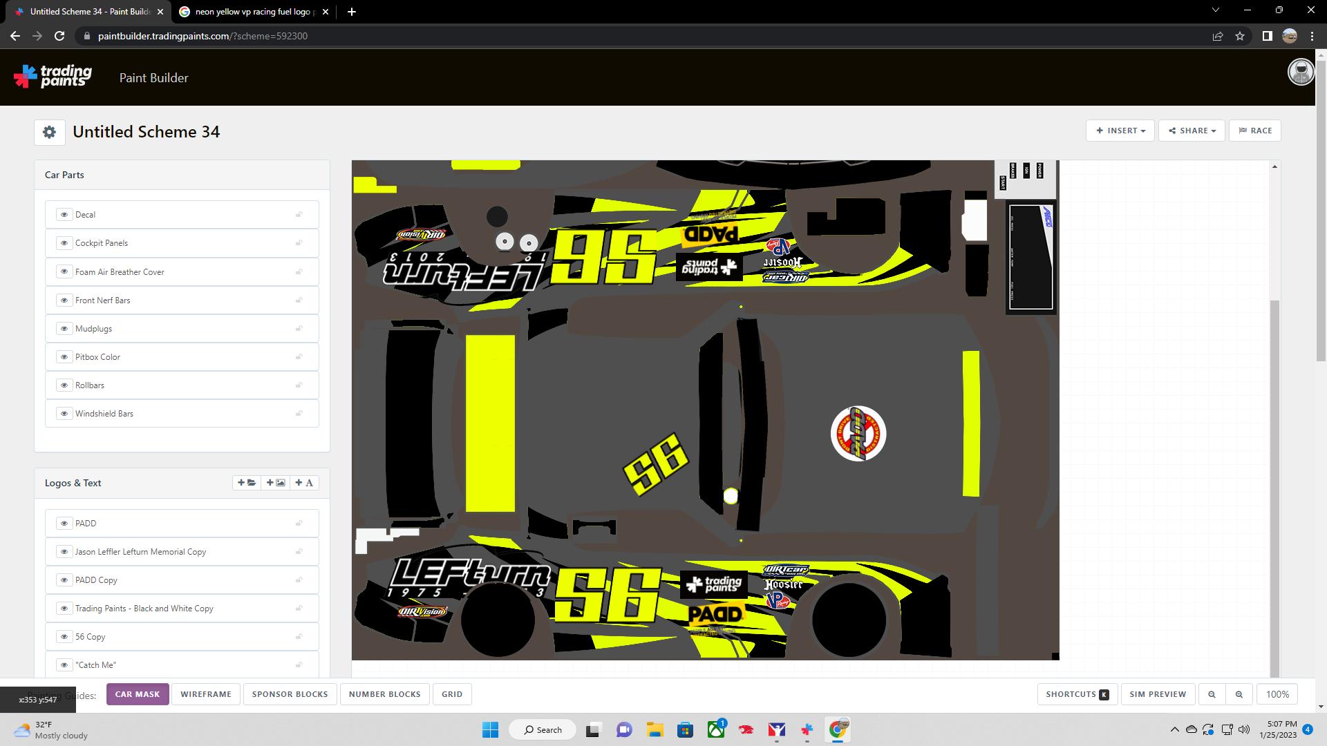 Devon Green SS #56 by Devon Green - Trading Paints