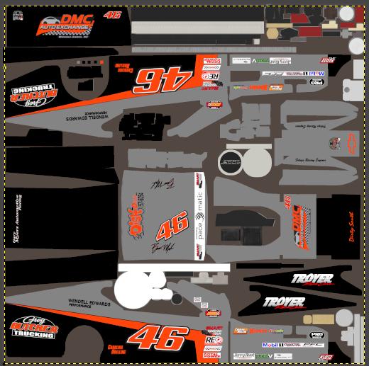 Greg Butcher Trucking DMC Modified by Brant Mickel - Trading Paints