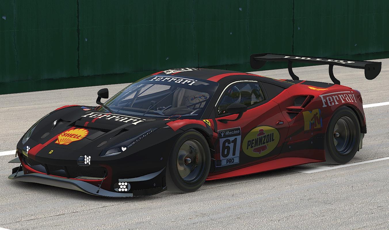 Shell/Pennzoil - Ferrari 488 GT3 EVO 2020 by Chance Campbell - Trading ...