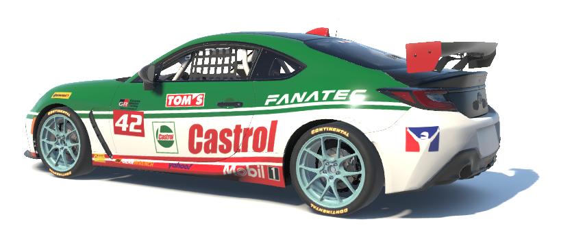 Toyota - Castrol Livery by Russell McGuire - Trading Paints
