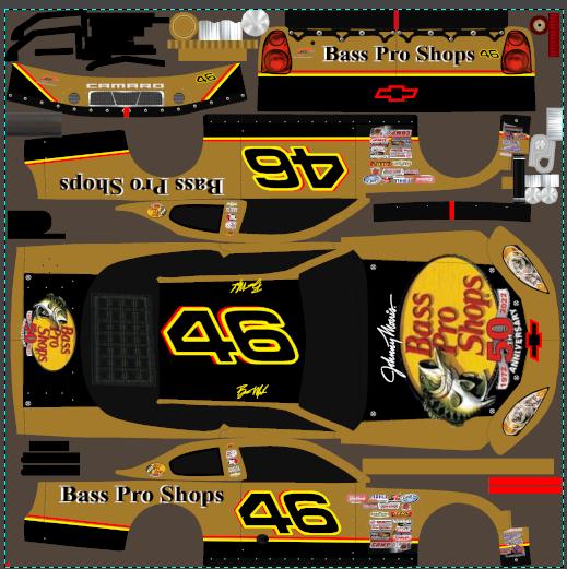Bass Pro Shops Late Model by Brant Mickel - Trading Paints