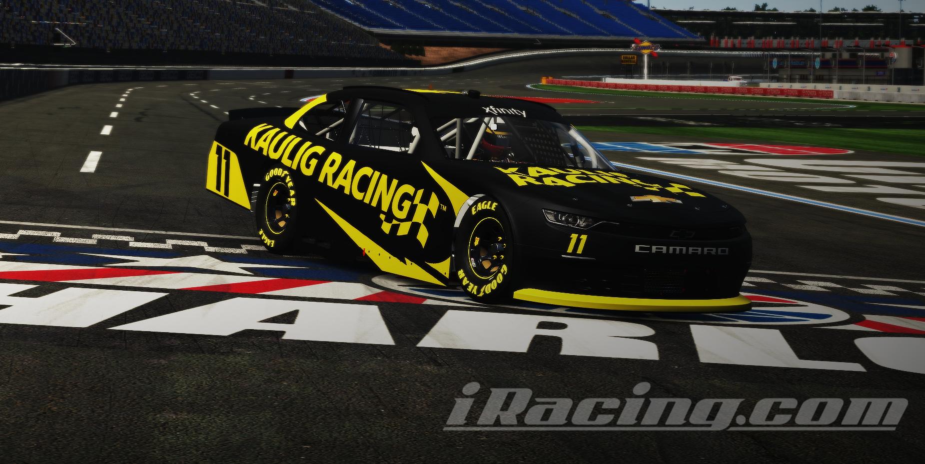 11 Kaulig Racing Daniel Hemric Xfinity Test Car by Jamison Middlemiss ...