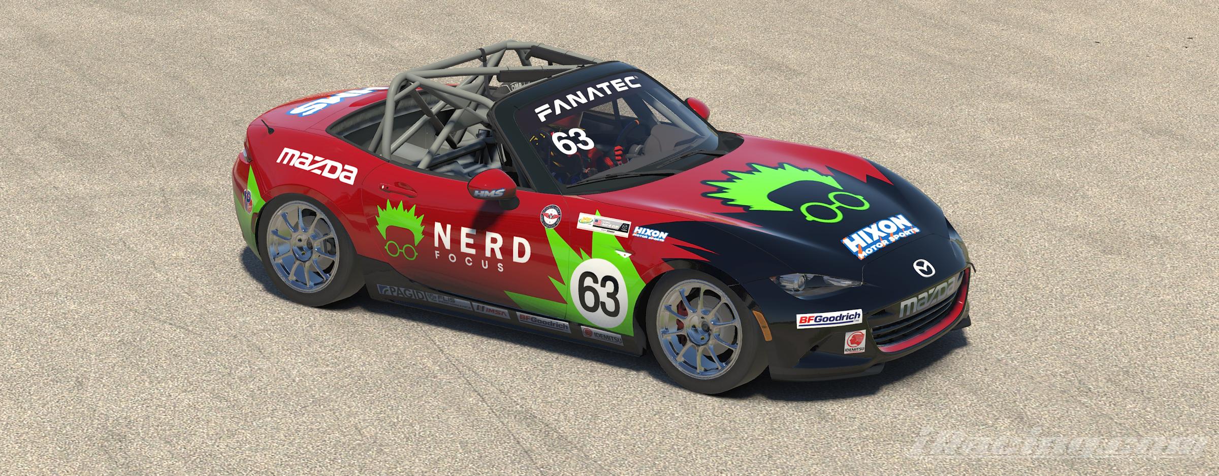 Nerd Focus - MX-5 by John Rubino - Trading Paints