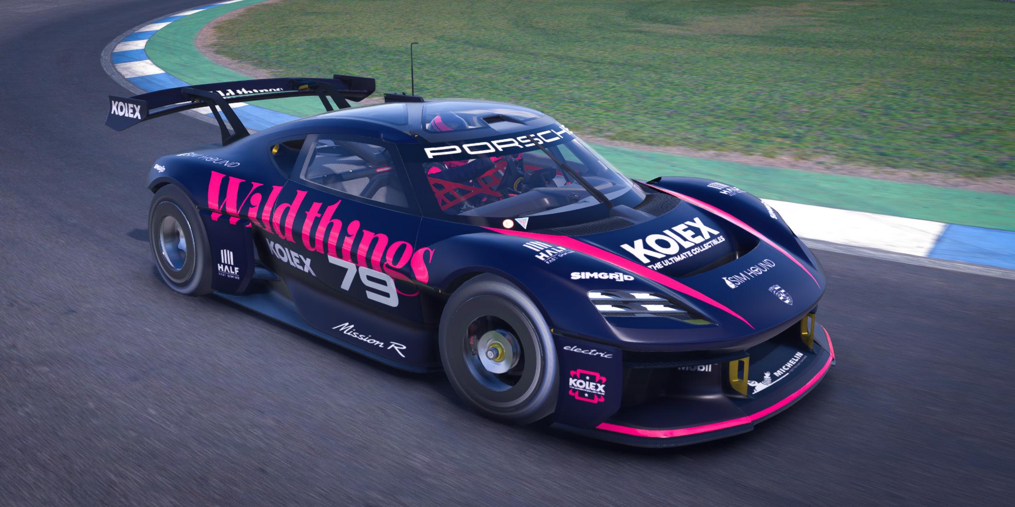 Wild things Racing 2023 Porsche Mission R by Denise Pope - Trading Paints