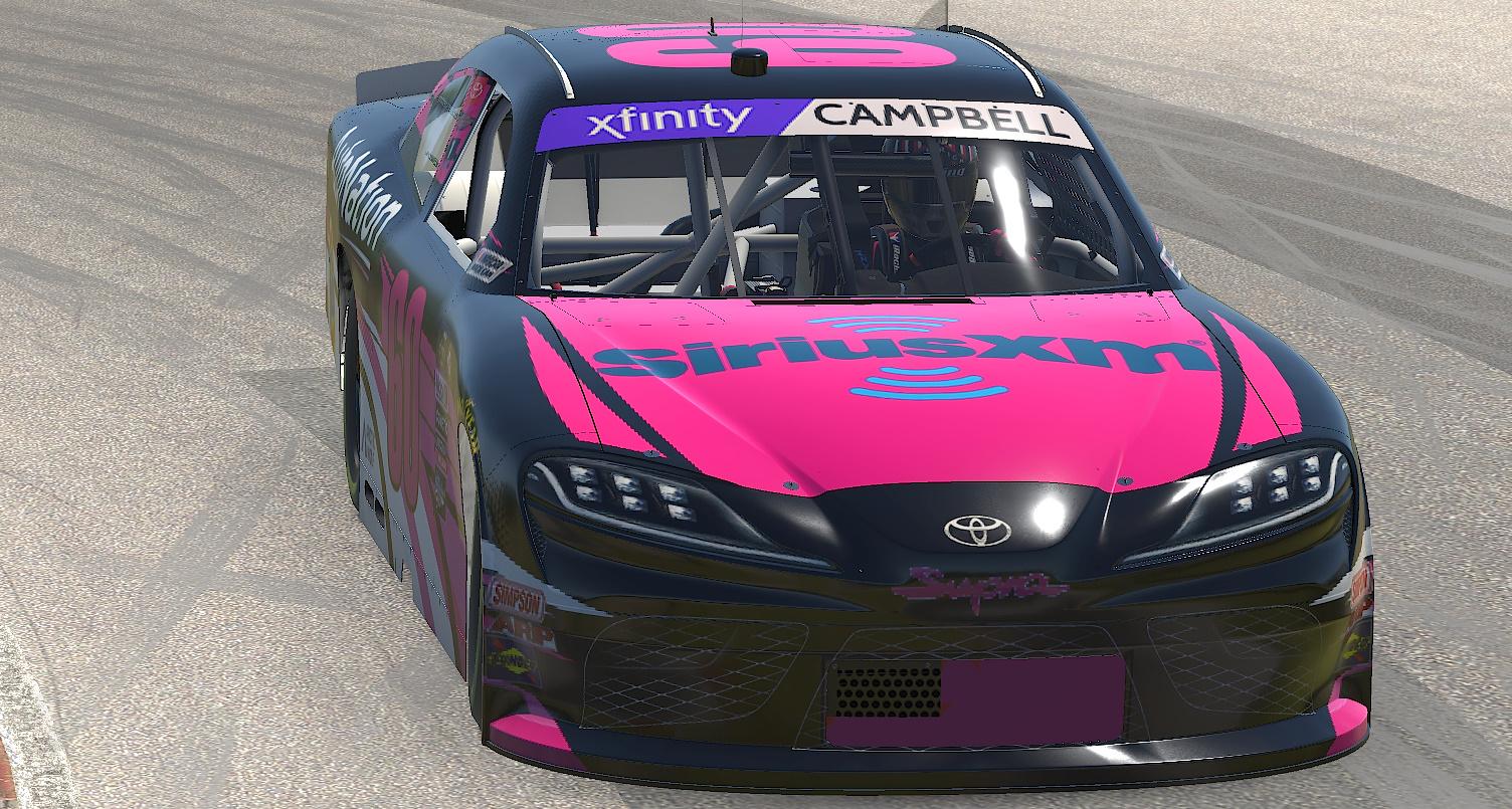 NASCAR Xfinity Toyota Supra - SiriusXM/AutoNation by Chance Campbell ...