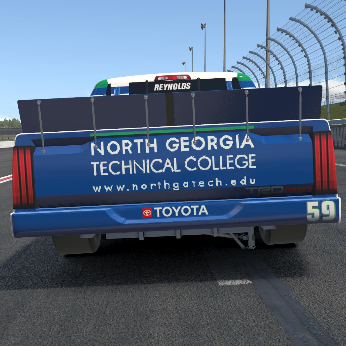 NASCAR North Georgia Technical College Toyota Tundra by Charles ...
