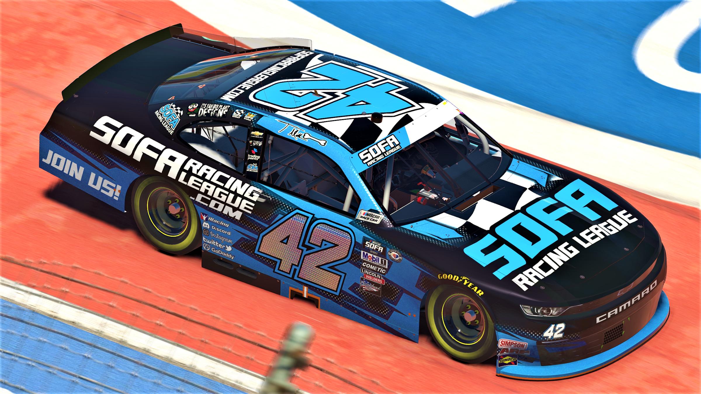 Sofa Racing League Custom # by Daniel Plant Smith - Trading Paints