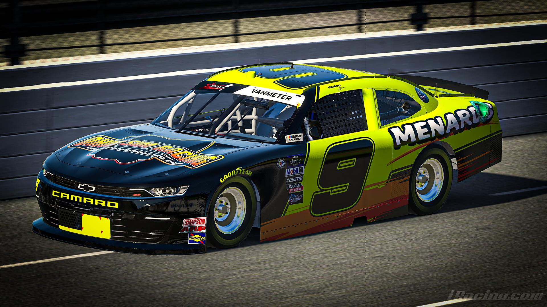 OSR/Menards #9 Xfinity by Britt Vanmeter - Trading Paints