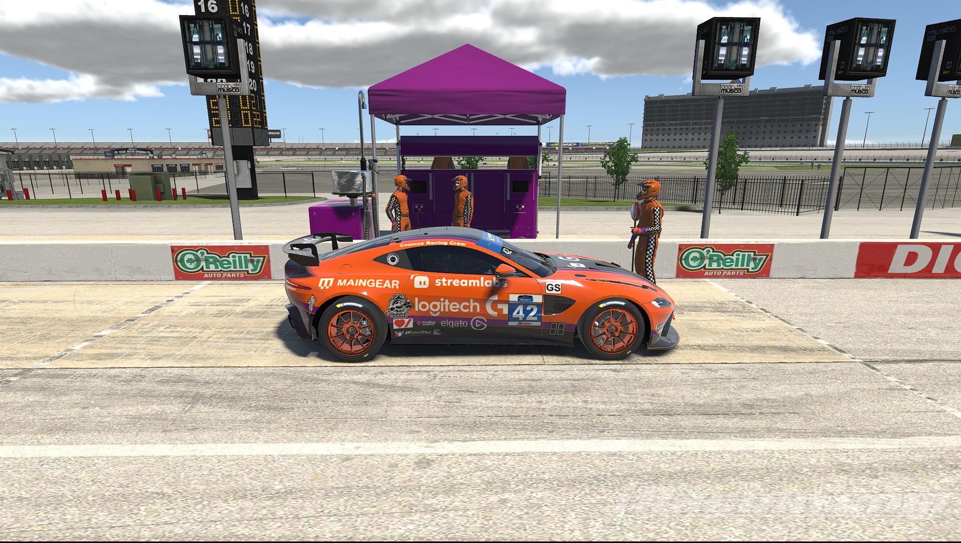 Cosmos Racing Crew Aston Martin Vantage GT4 Version 2 by C James G ...