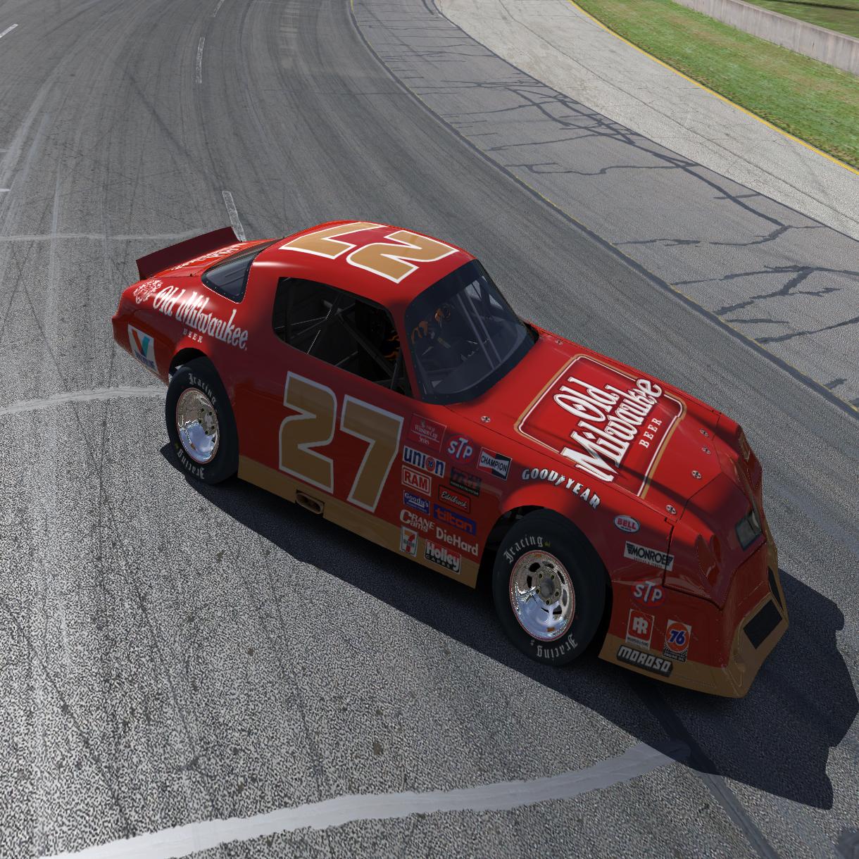 1983 Tim Richmond #27 Old Milwaukee Pontiac Vintage Nascar Series by ...