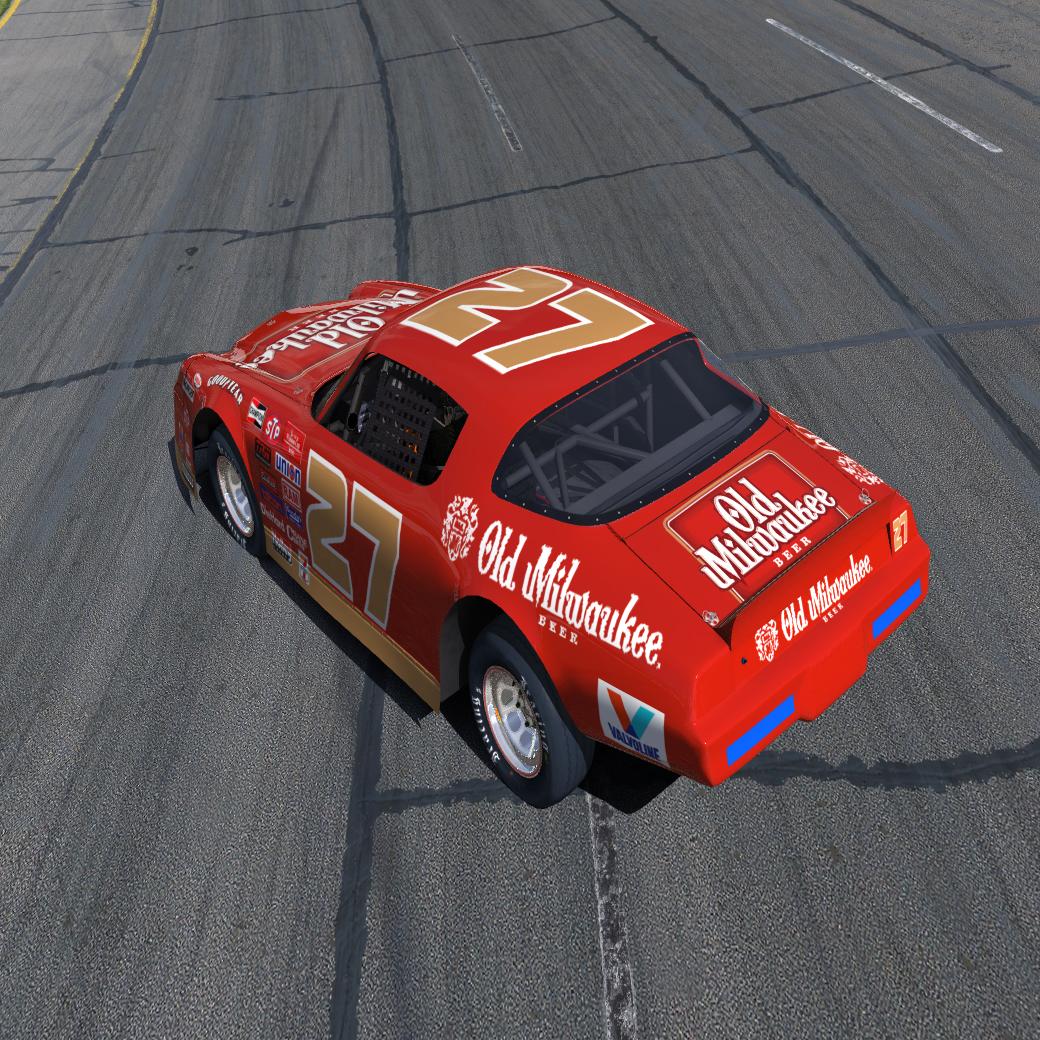 1983 Tim Richmond #27 Old Milwaukee Pontiac Vintage Nascar Series by ...