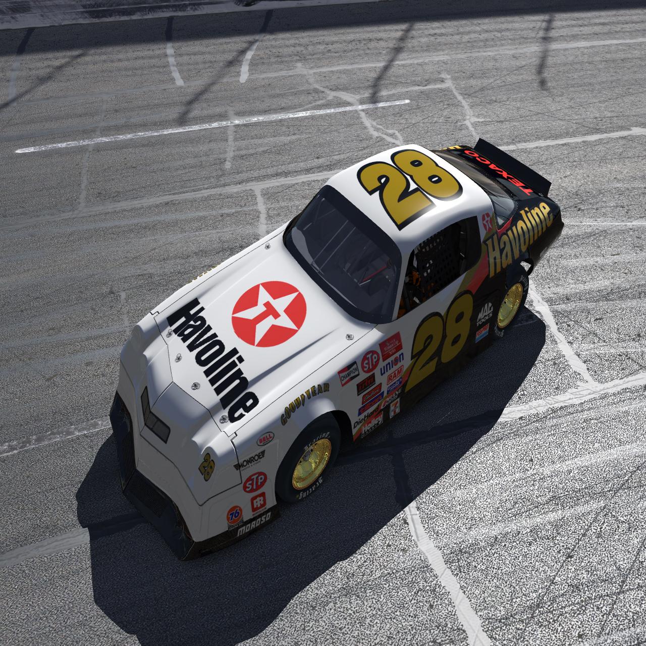 1987 Davey Allison #28 Texaco Havoline Vintage Nascar Series by Travis ...