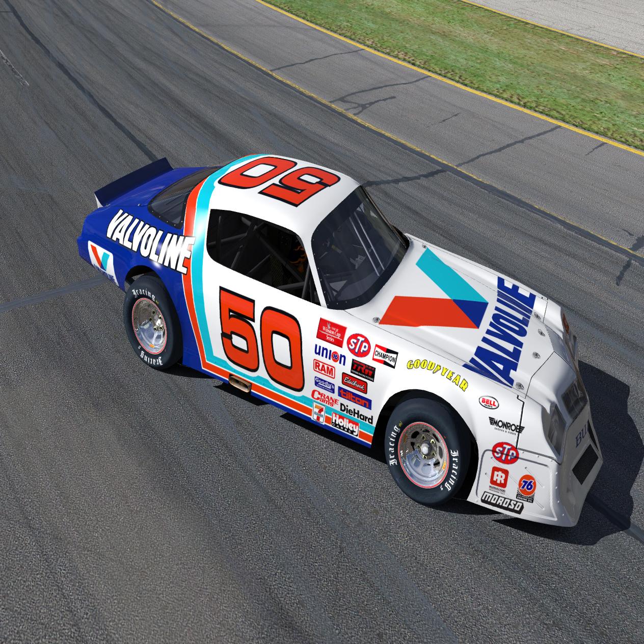1987 Greg Sacks #50 Valvoline Vintage Nascar Series by Travis Houck ...