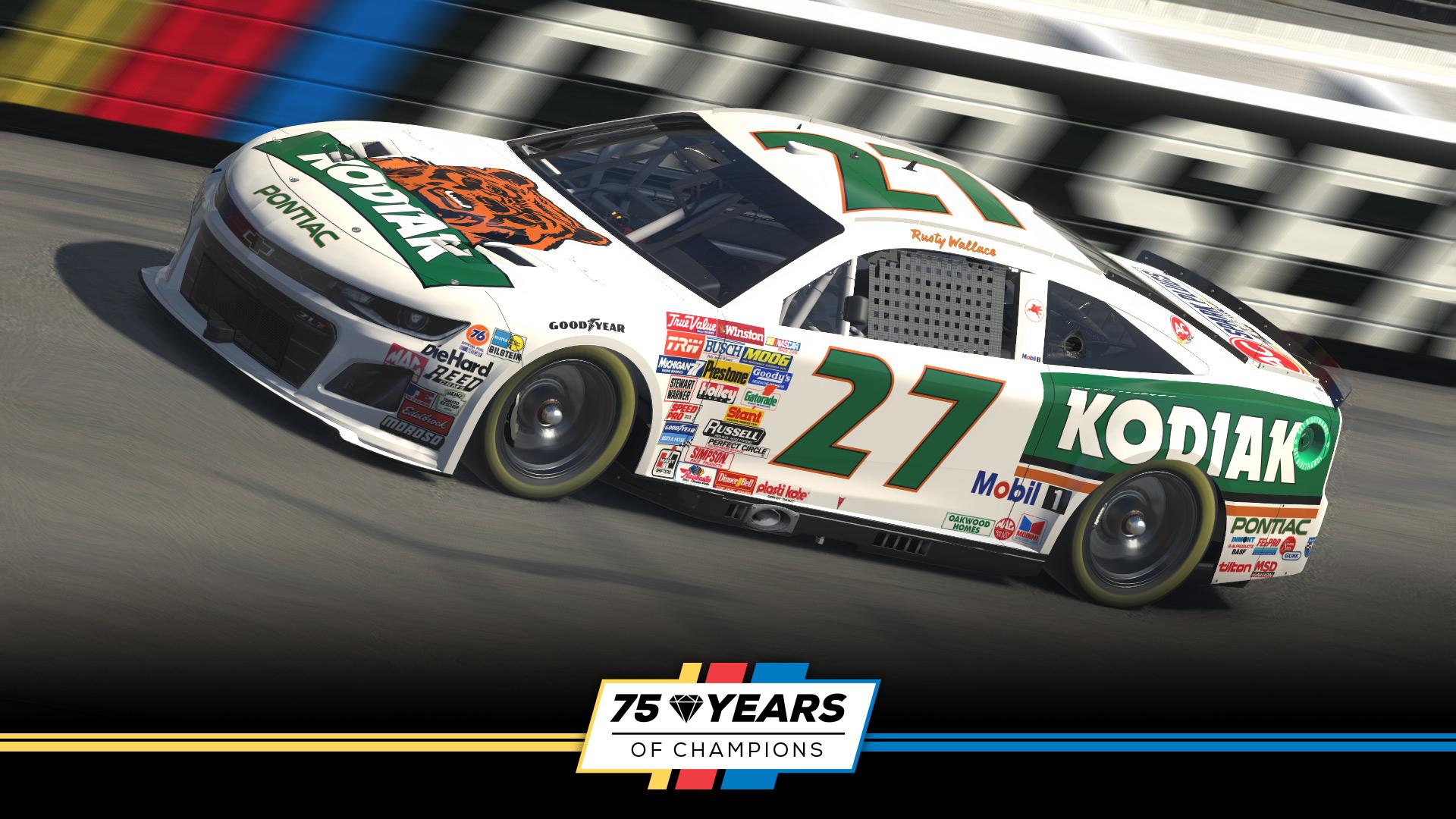 Rusty Wallace - 1989 - 75 Years: The Champions by Paul Newton - Trading ...