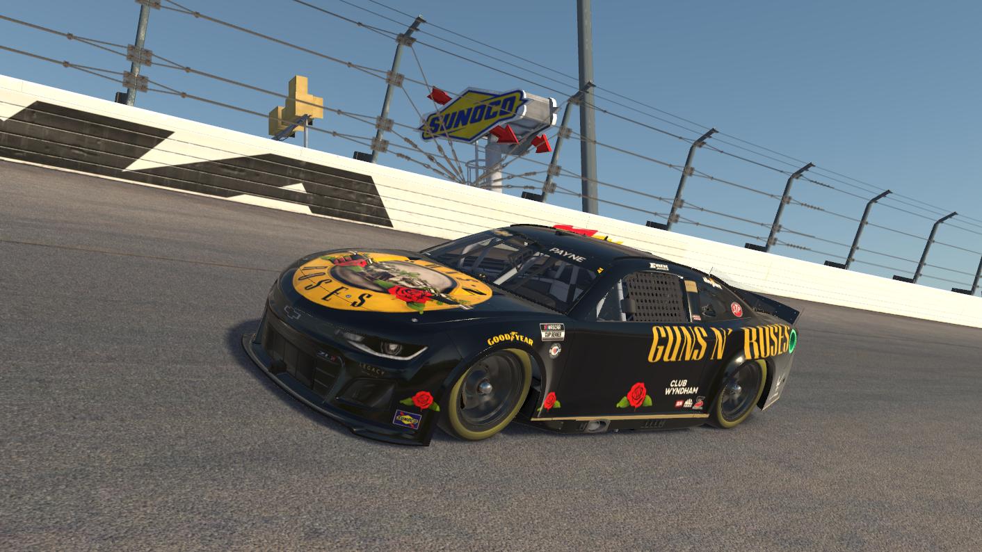 Erik Jones 2023 Guns n Roses (Sim Number) by Harley Payne - Trading Paints