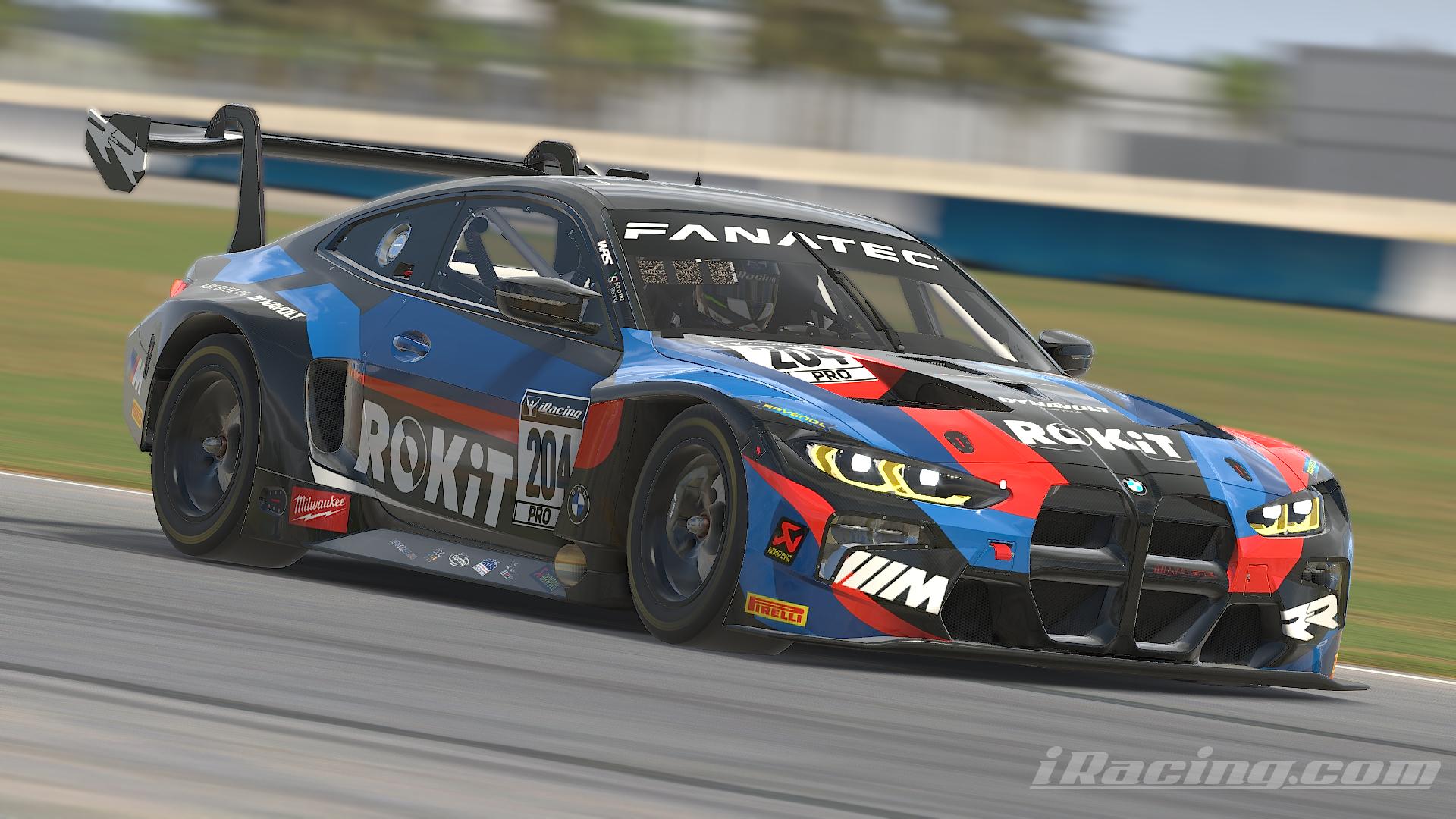 ROKiT BMW Motorrad WorldSBK Team M4 GT3 by Yusuke Nodake - Trading Paints