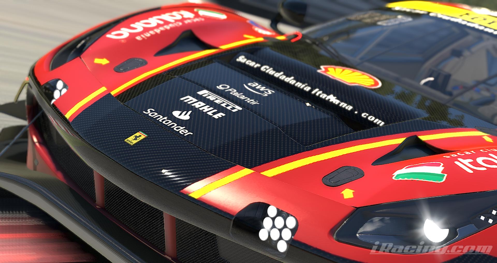 Ferrari Gt3 based on Leclerc and Sainz 2023 Livery by Nahuel Torres7 - Trading Paints