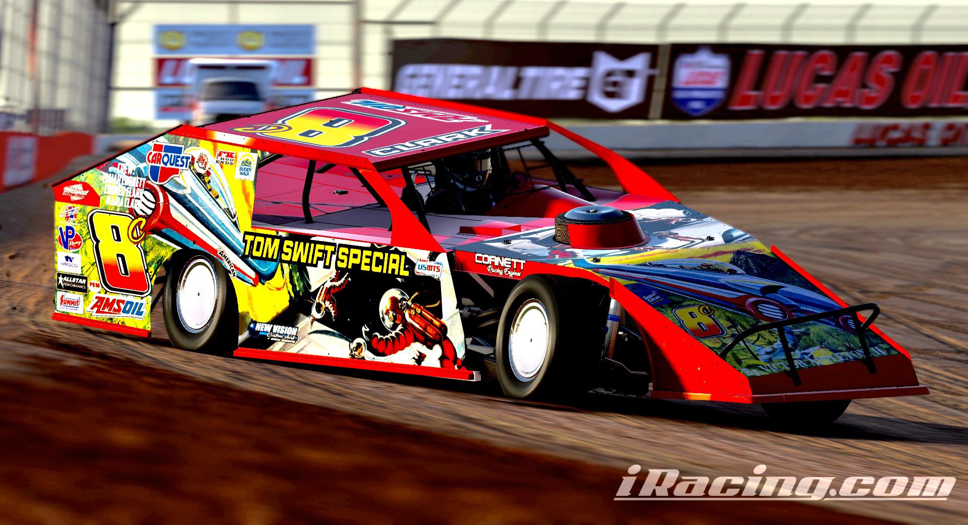 Chris Clark 2022 USMTS Modified by Logan Monteith - Trading Paints