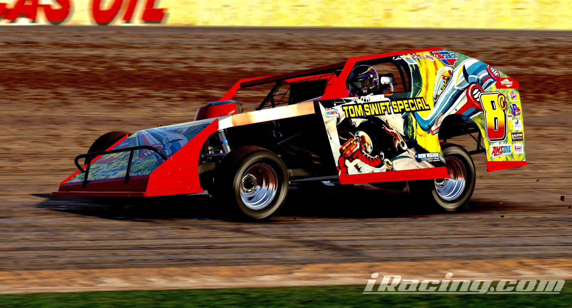 Chris Clark 2022 USMTS Modified by Logan Monteith - Trading Paints