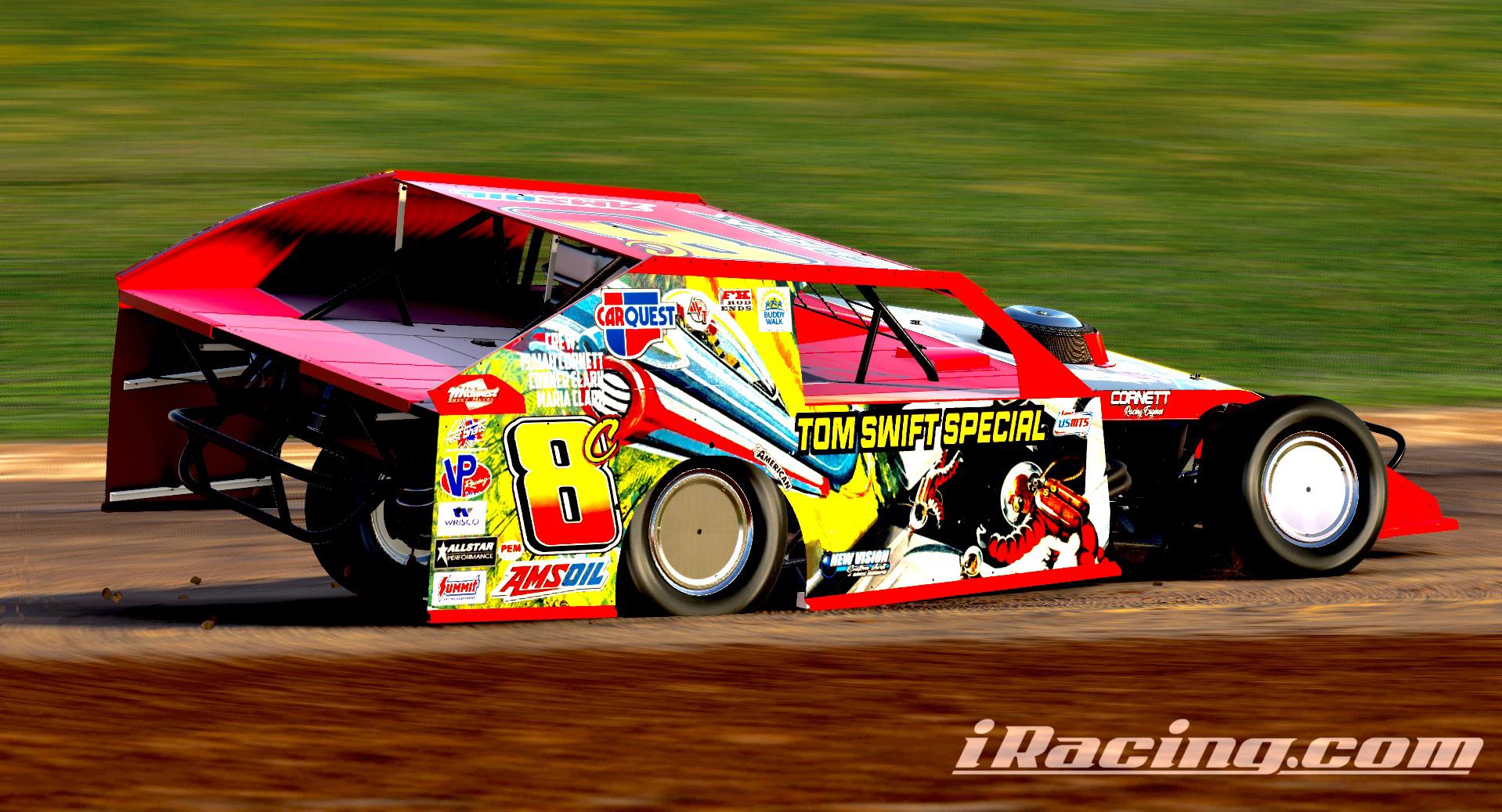 Chris Clark 2022 USMTS Modified by Logan Monteith - Trading Paints