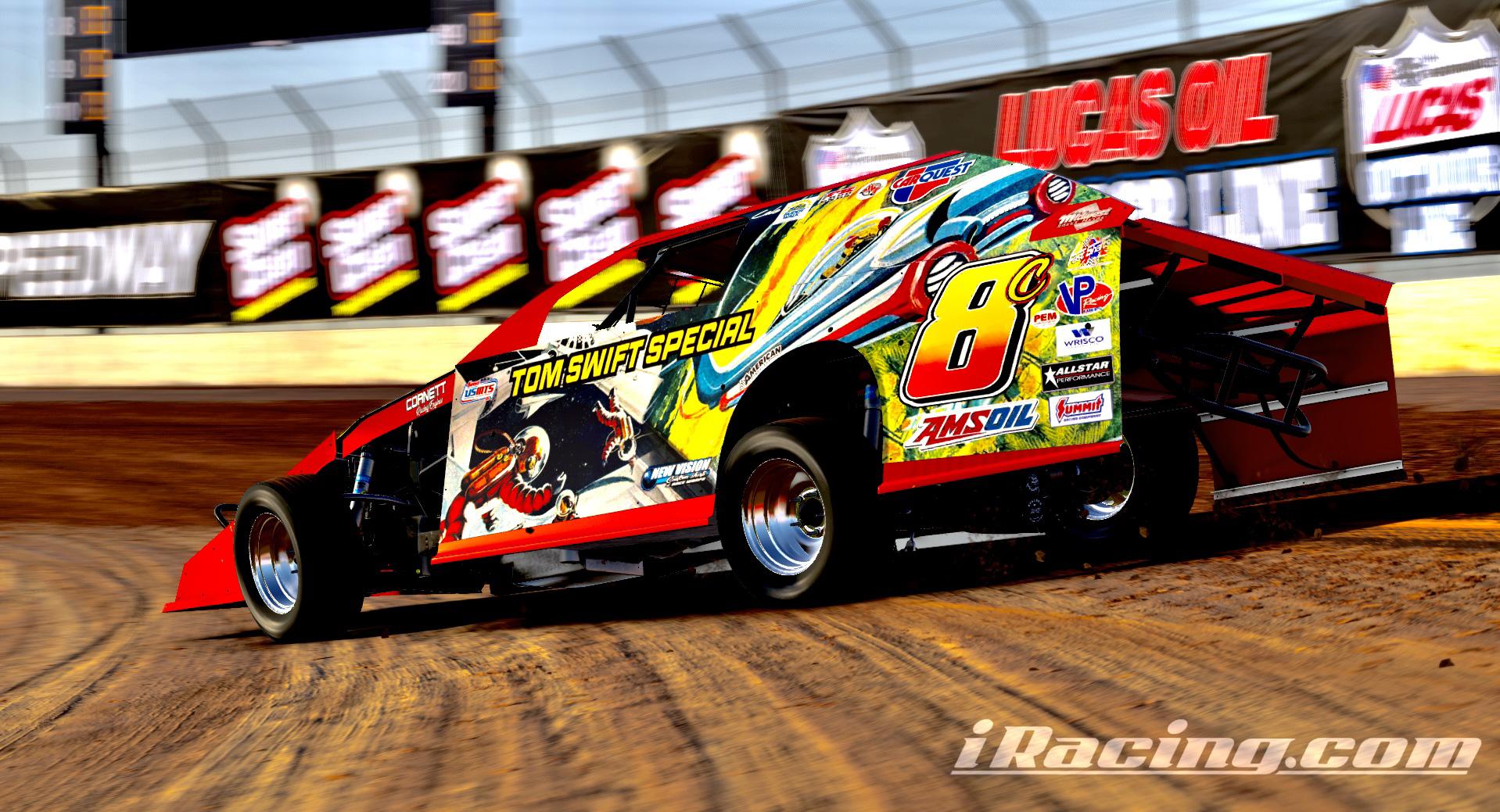 Chris Clark 2022 USMTS Modified by Logan Monteith - Trading Paints