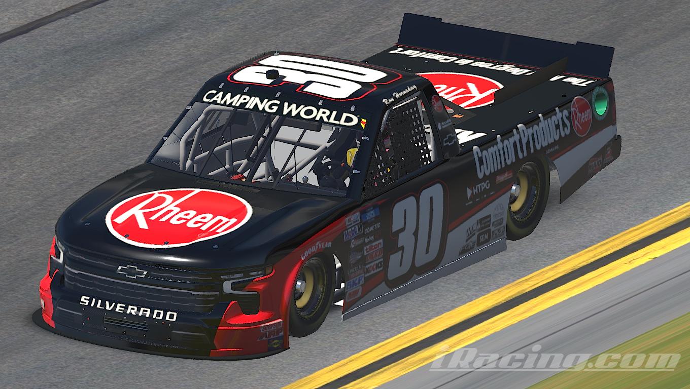 Ron Hornaday 2014 Rheem #30 by Nicholas Budimlic - Trading Paints