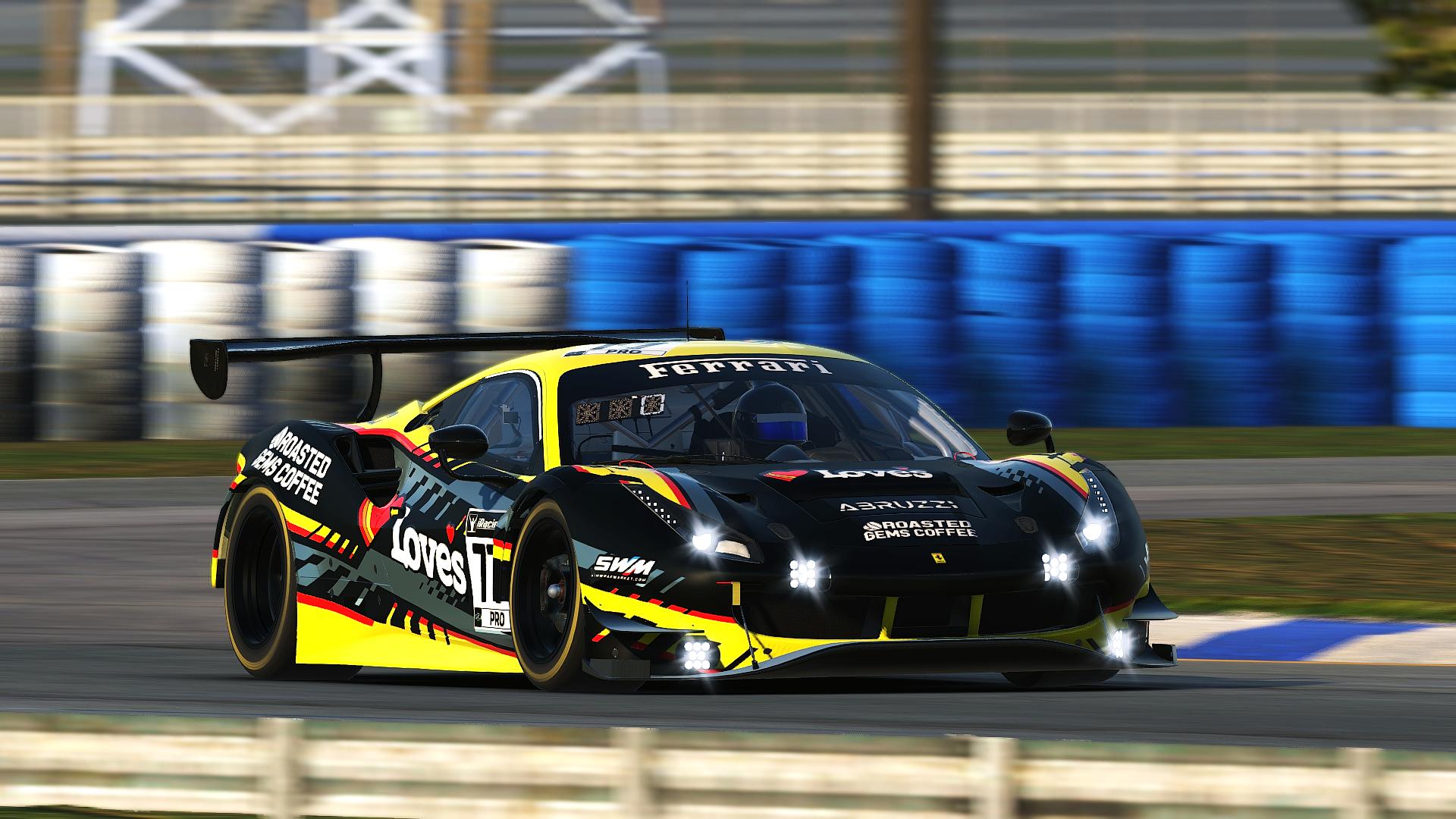 Loves Travel Stops Ferrari Featuring Roasted Gems Coffee Sim-Stamped ...