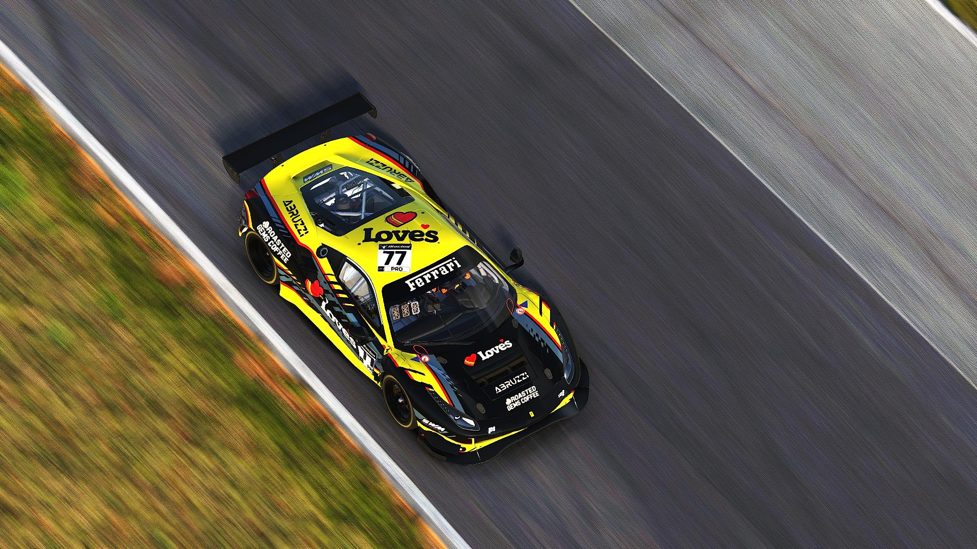 Loves Travel Stops Ferrari Featuring Roasted Gems Coffee Sim-Stamped ...