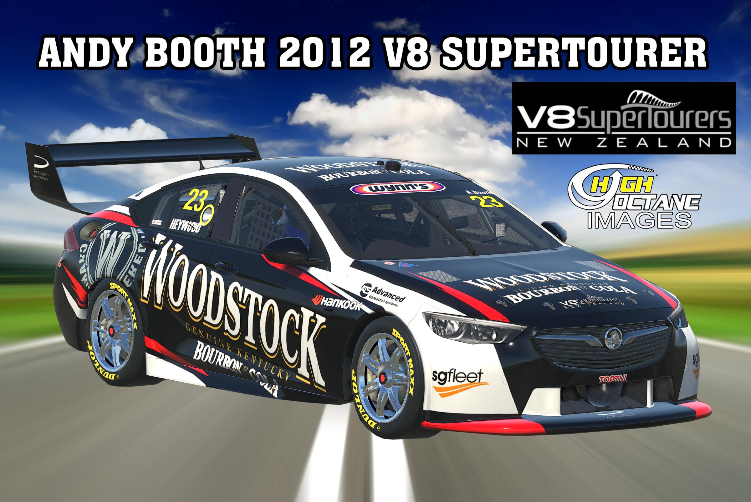 Andy Booth 2012 V8 Supertourer by Matt Heywood - Trading Paints