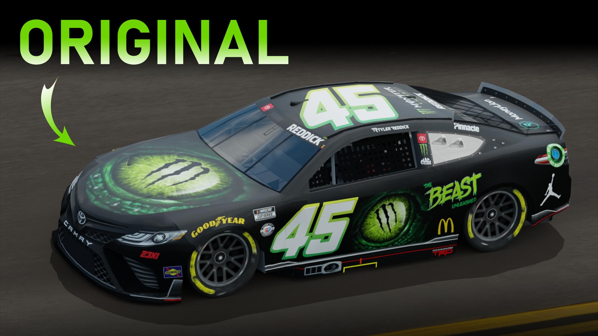 UPDATED - Tyler Reddick Monster Energy BEAST No Number by Scott A ...