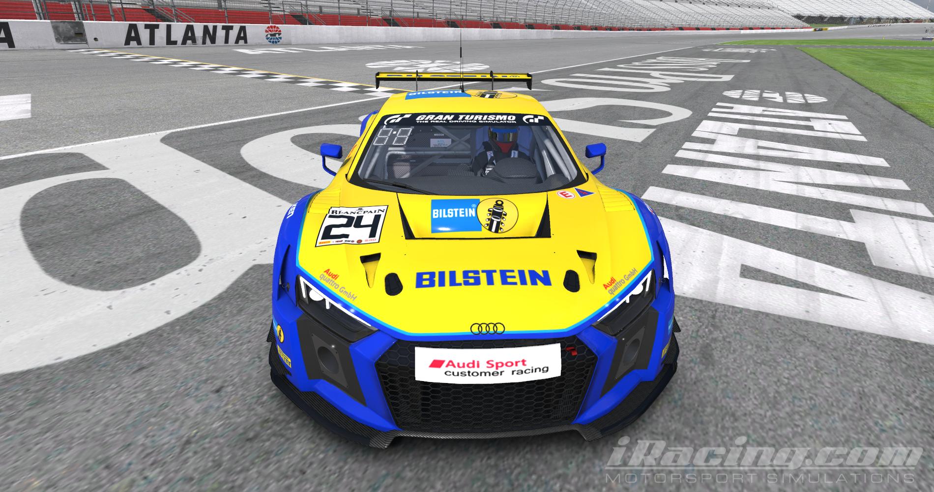 Bilstein Audi R8 Paint Scheme by Matt Ballard - Trading Paints