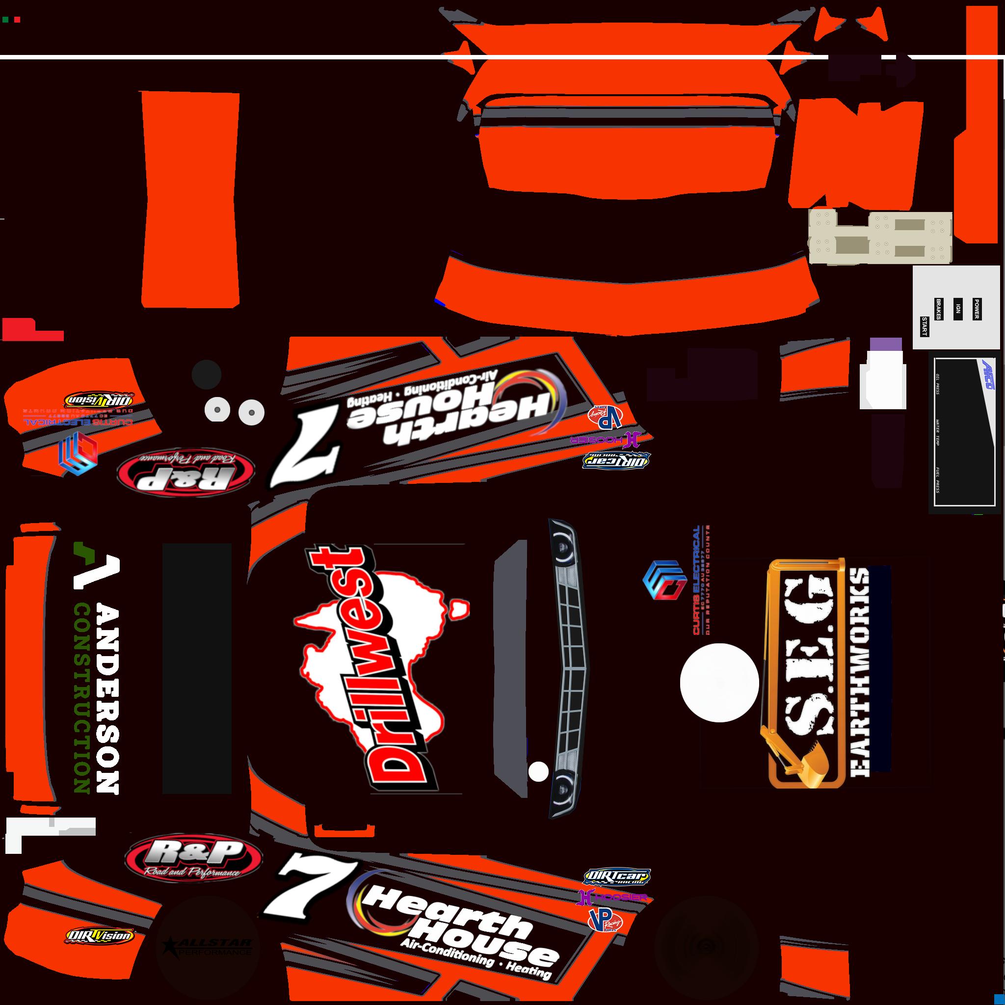 Mikey Green micro sprint livery on street stock by Mikey Green ...