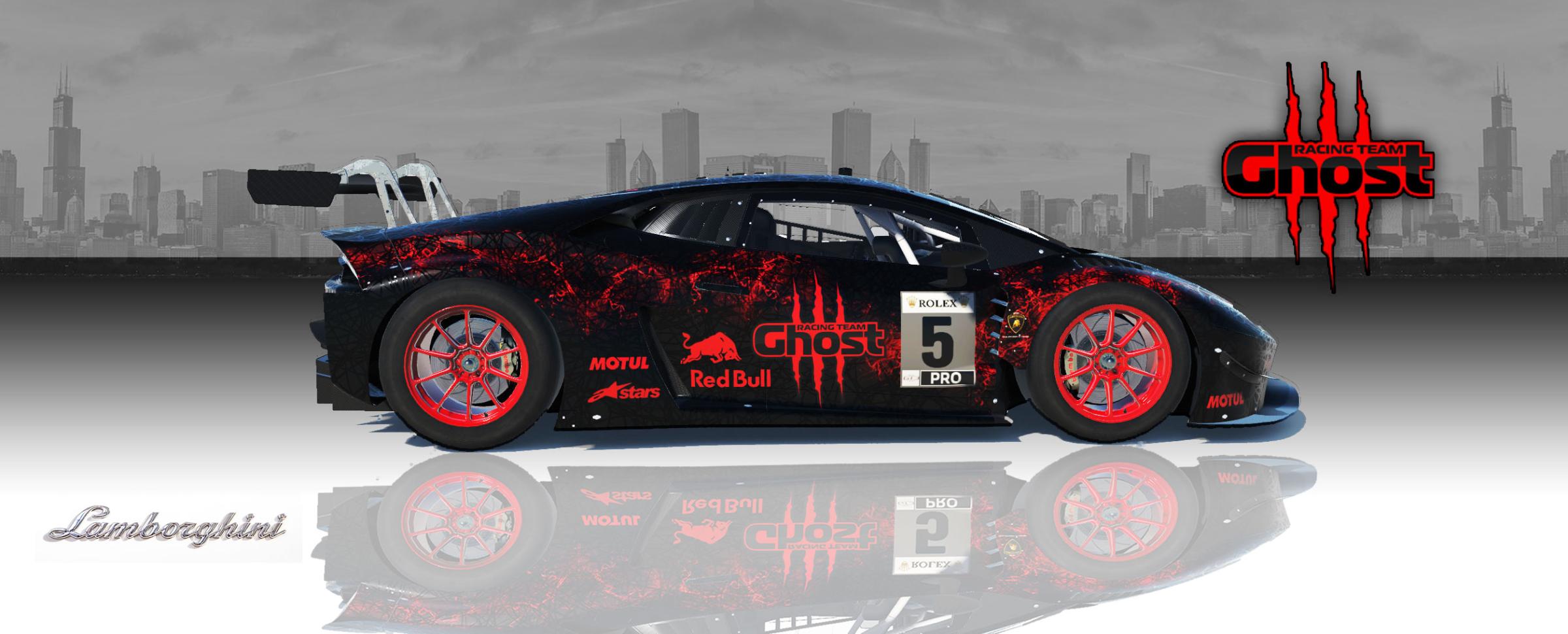 Huracan Ghost Racing by Jay Vos - Trading Paints