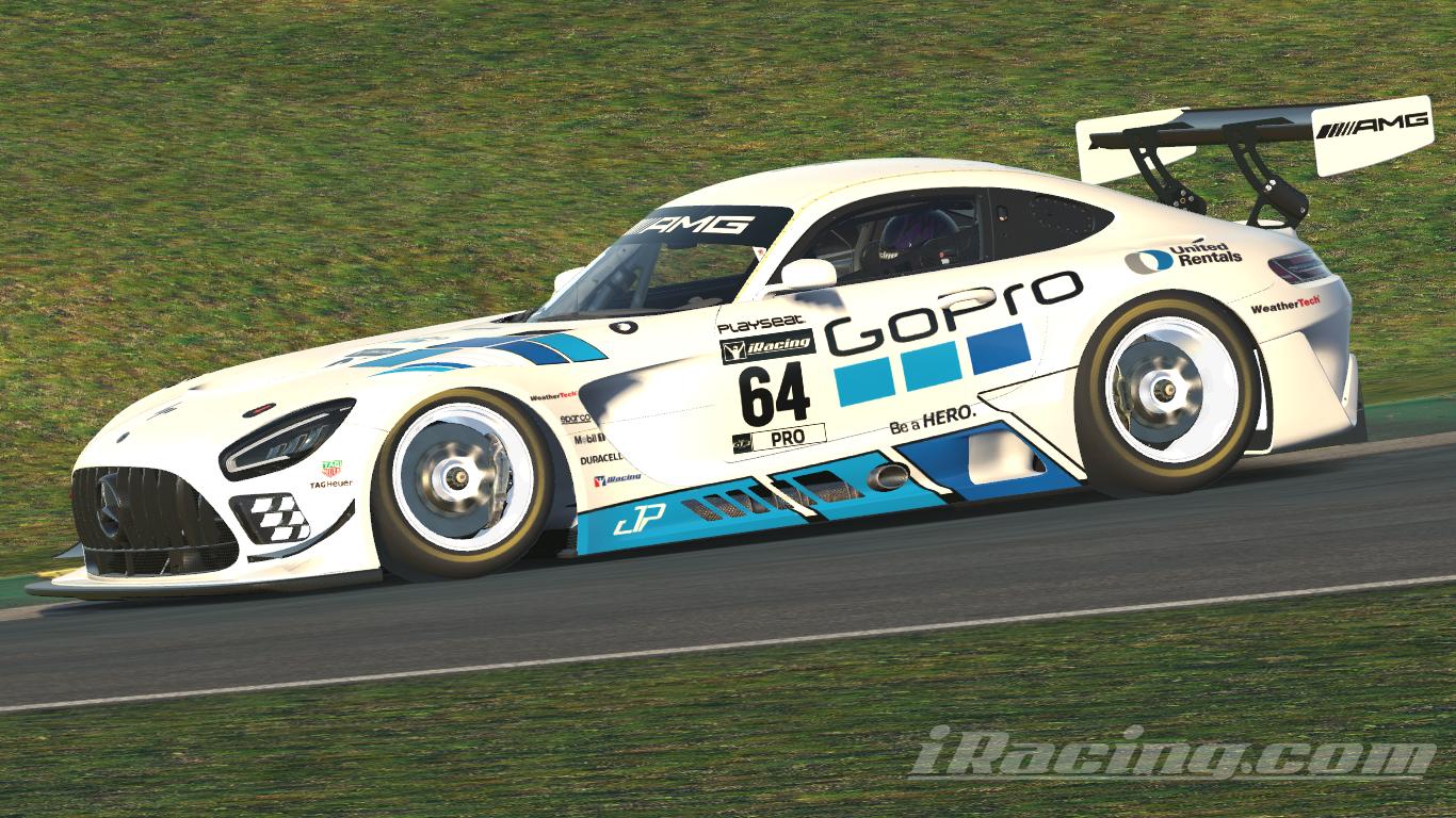 Mercedes GoPro GT3 Livery by Johnathan Dye - Trading Paints