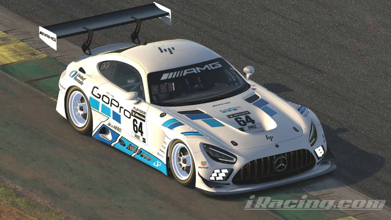 Mercedes GoPro GT3 Livery by Johnathan Dye - Trading Paints