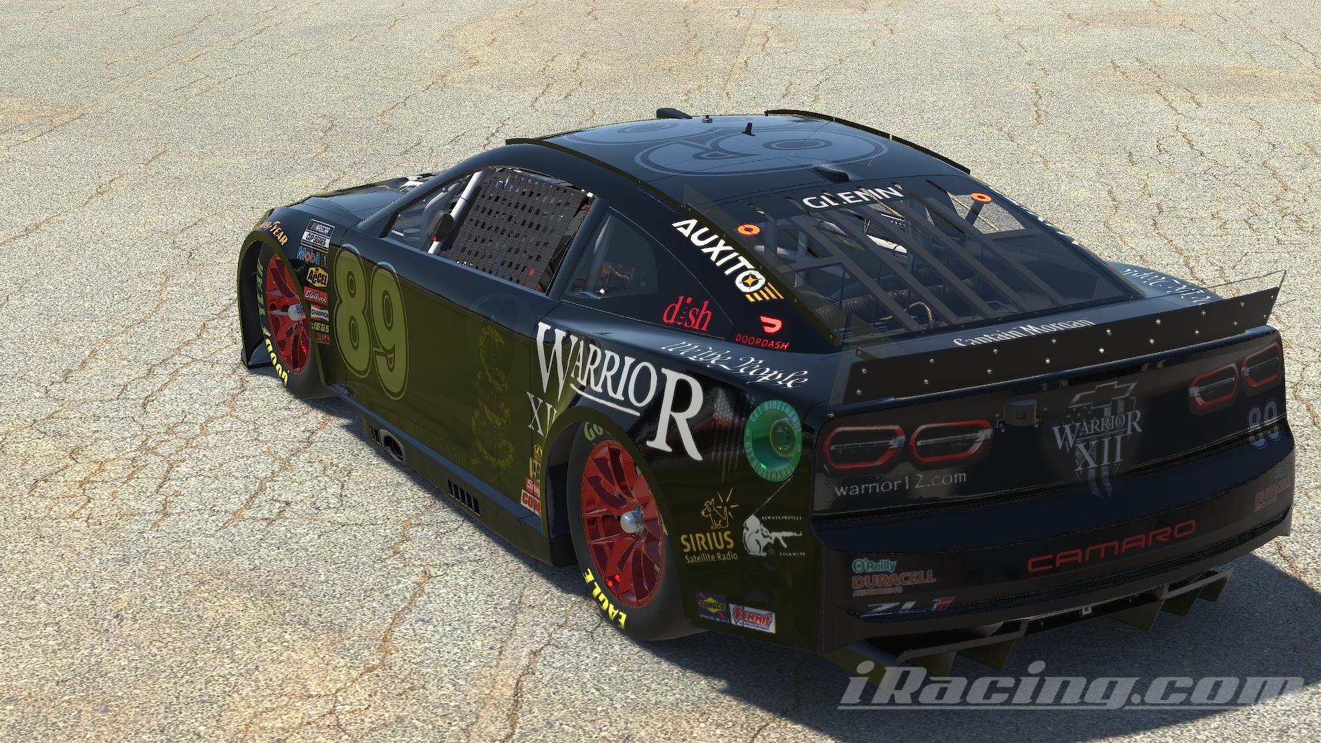 Warrior12.com NASCAR Cup Series Next Gen Camaro ZL1 by Ted Glenn ...