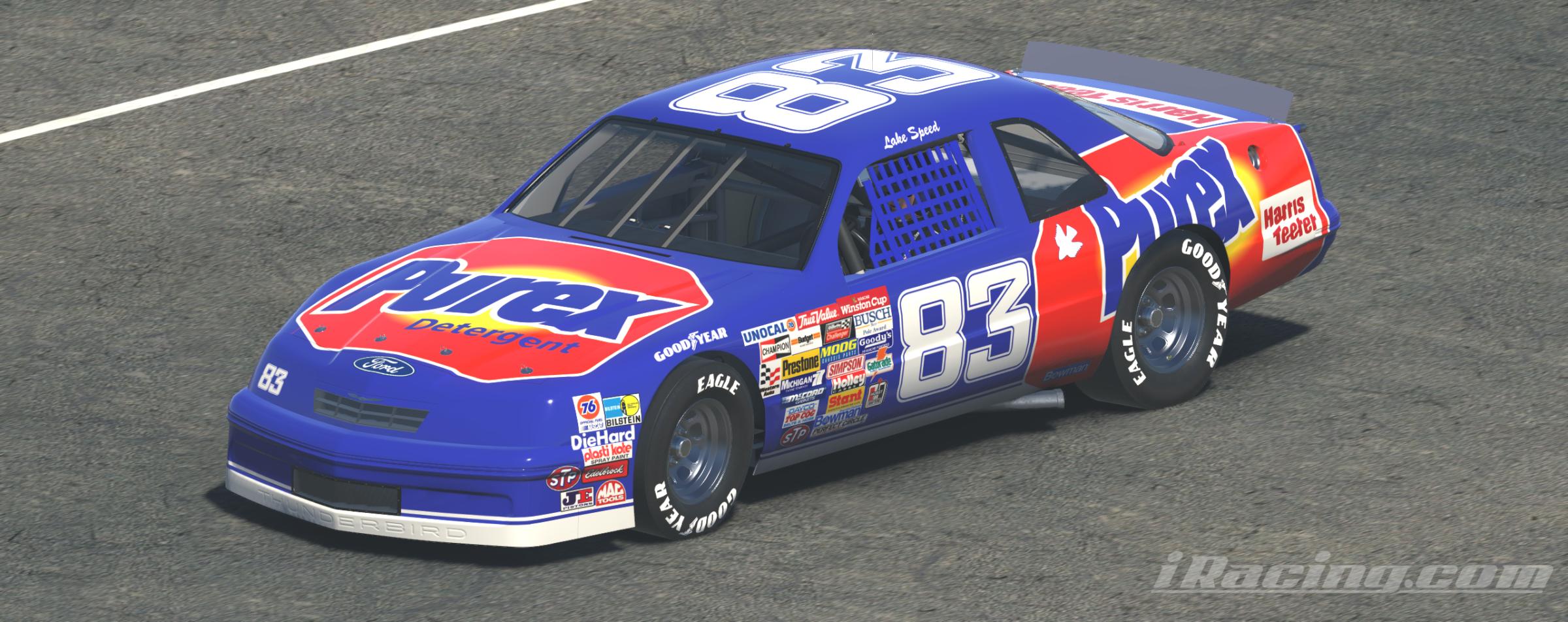 1992 #83 Lake Speed Purex Ford - Winston Cup by William Goshen ...