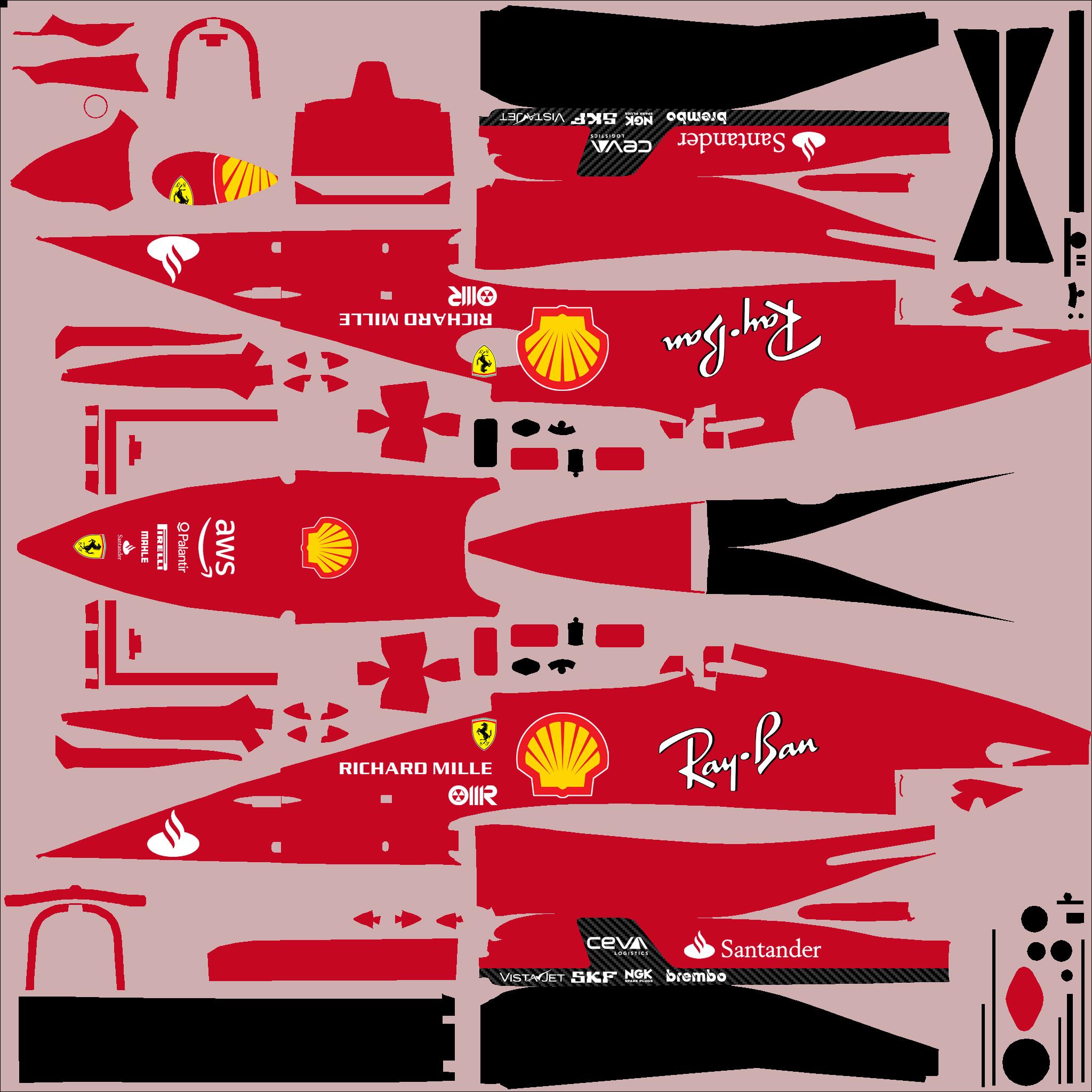 Ray FF 1600 Ferrari by Clyde Coman - Trading Paints