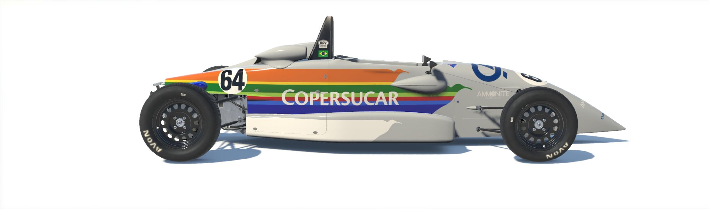 Copersucar Fittipaldi FD04 1976 | Ray FF1600 by Jozil de Lima e S. - Trading Paints